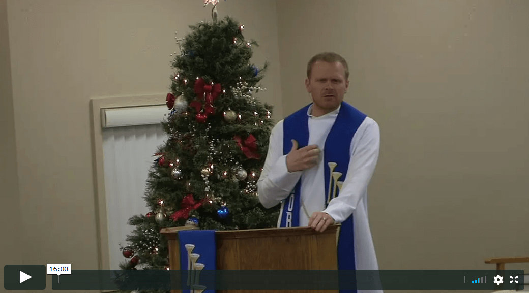 God comes just as he promised - Risen Savior Lutheran Church